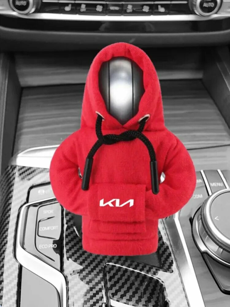 Чехол на рычаг переключения передач автомобиля Kia, модный чехол на толстовку с капюшоном