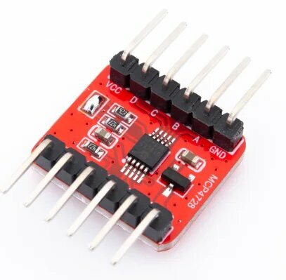 Модуль ЦАП MCP4728 4-канальный 12-битный