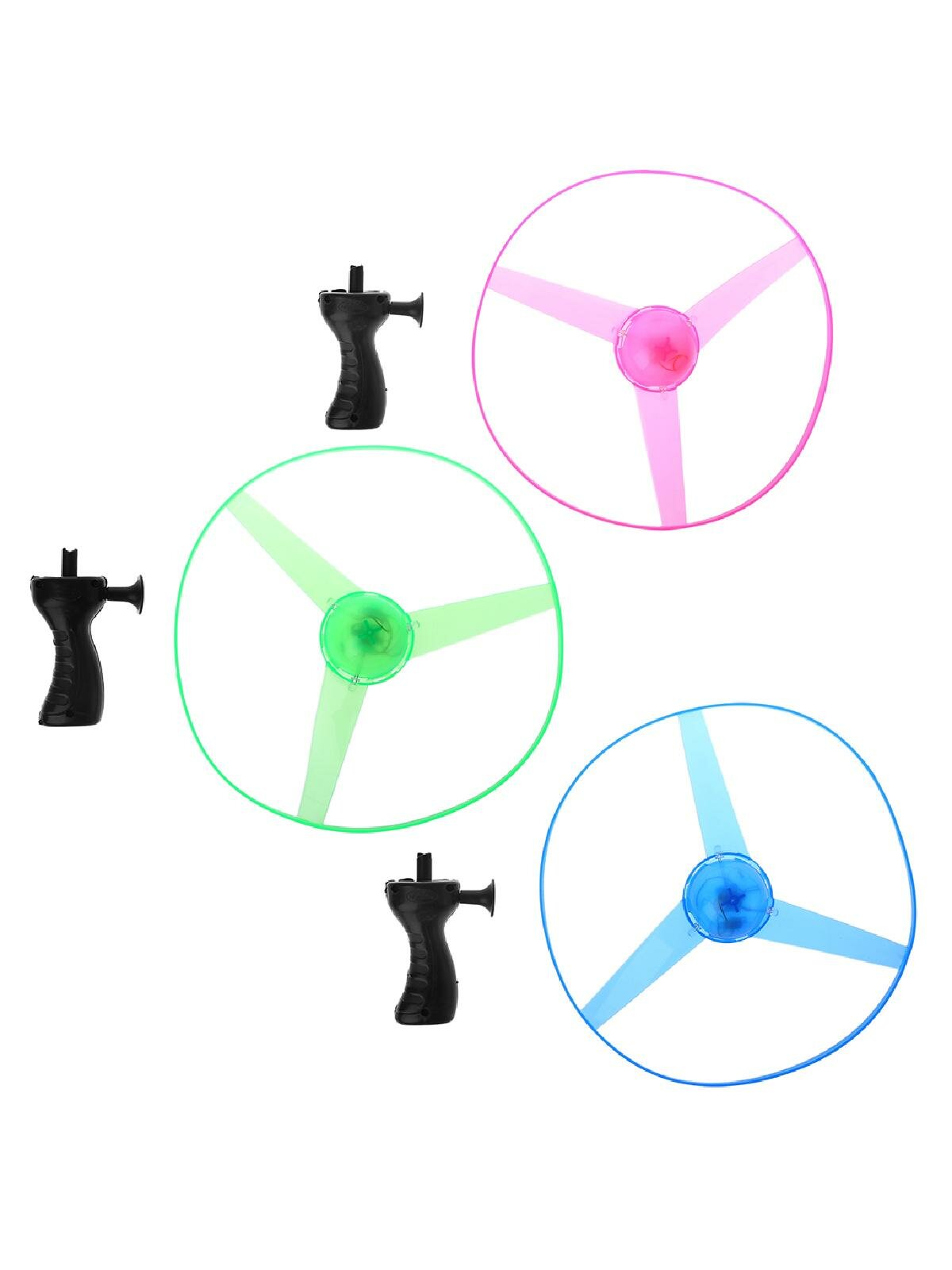 Кабельный вертолет, светящаяся летающая тарелка