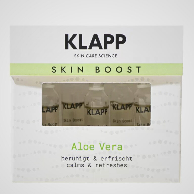 Концентрат ALOE VERA Skin Boost 5 x 2 мл KLAPP ALOE VERA Skin Boost Концентрат 5 ? 2 мл