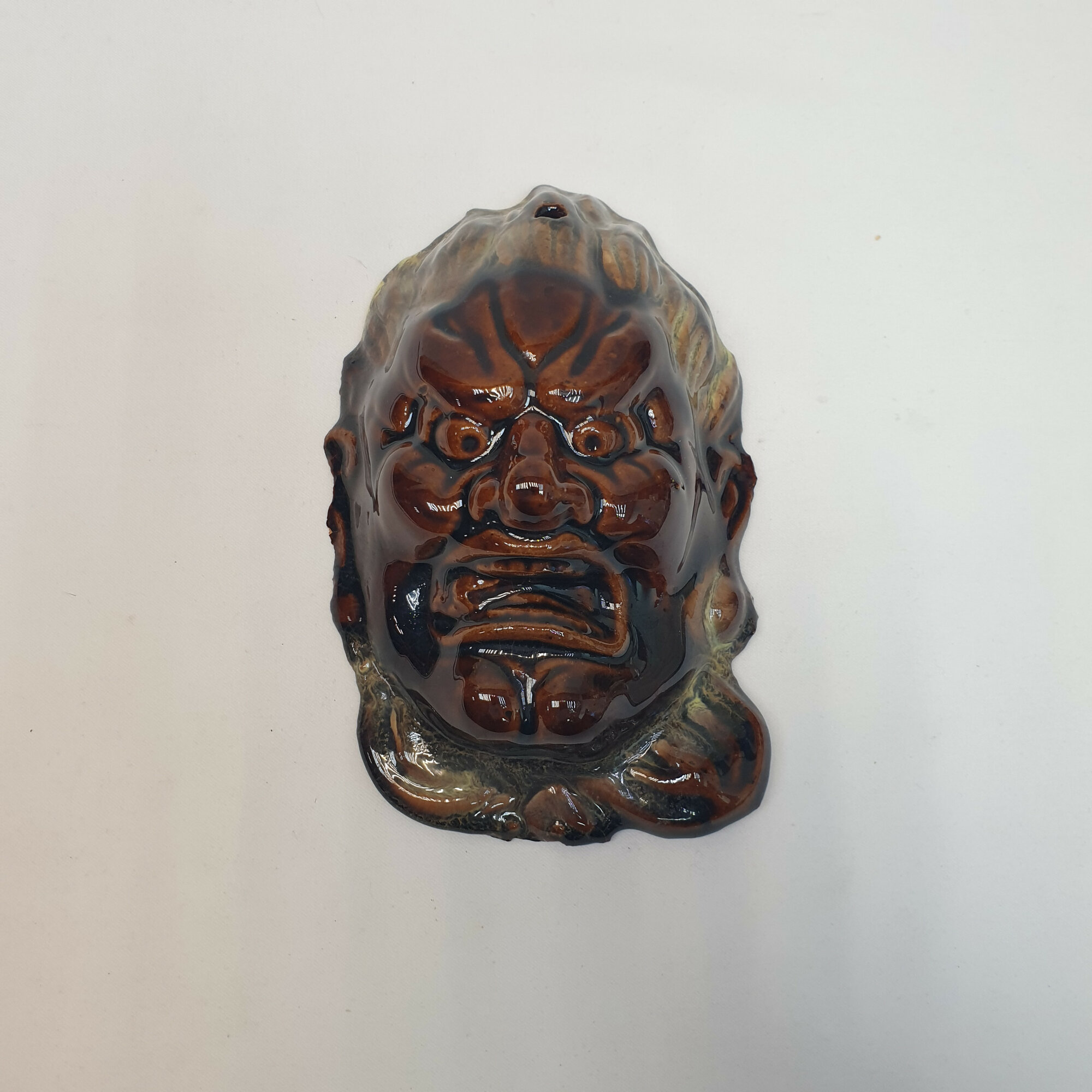 Маска керамическая СССР. Редкая, экспериментальный образец. Орловский завод керамики.