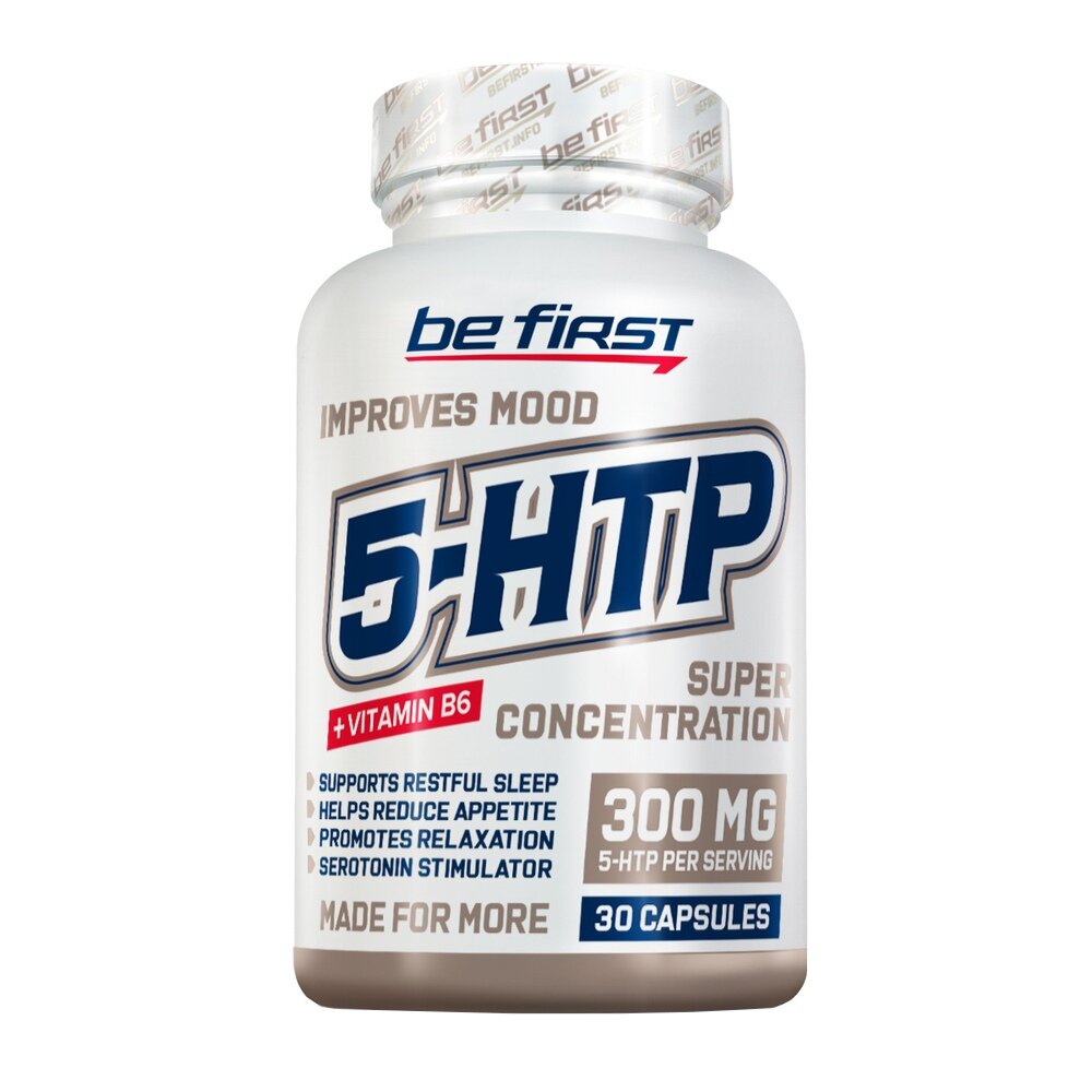 Be First 5-HTP Capsules, 30 капсул / 300 мг