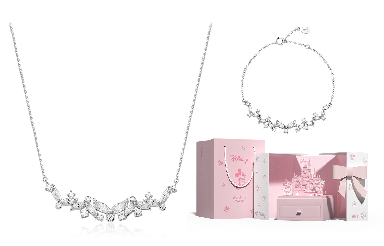 Колье, Swarovski Zirconia