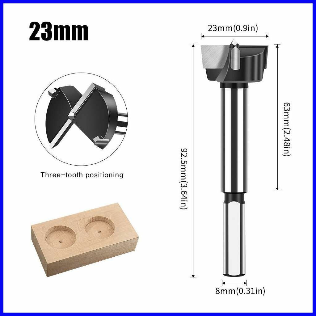 Сверло Форстнера 23 мм 1 шт