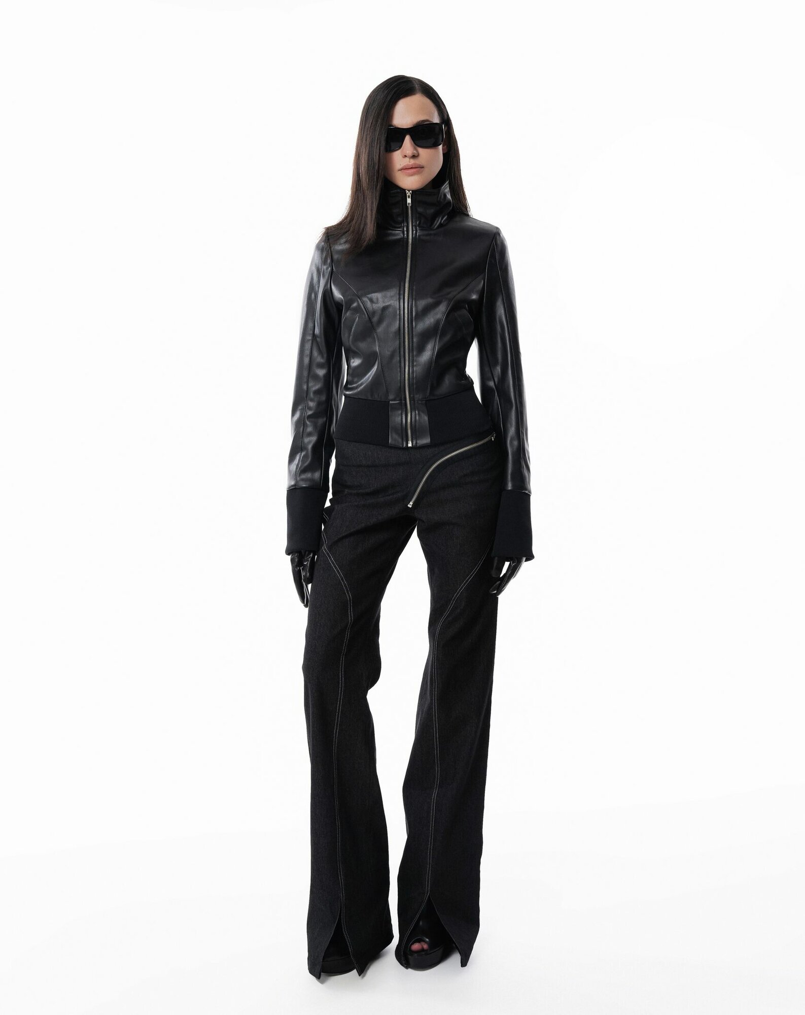 Куртка кожаная  Весенняя Коллекция