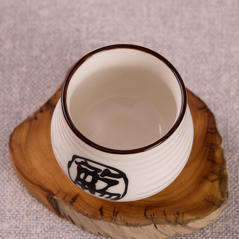 Набор стаканов для саке в японском стиле, керамические винтажные маленькие бокалы для домашнего использования, диспенсер для напитков, подогреватель для вина, маленькие винные чашки.