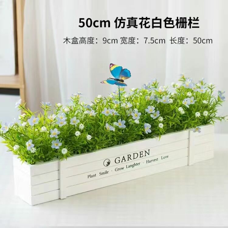 Искусственная прыгающая орхидея и хризантема в деревянной коробке, искусственное растение в горшке, декоративный цветок, украшение для гостиной, настольный декор.