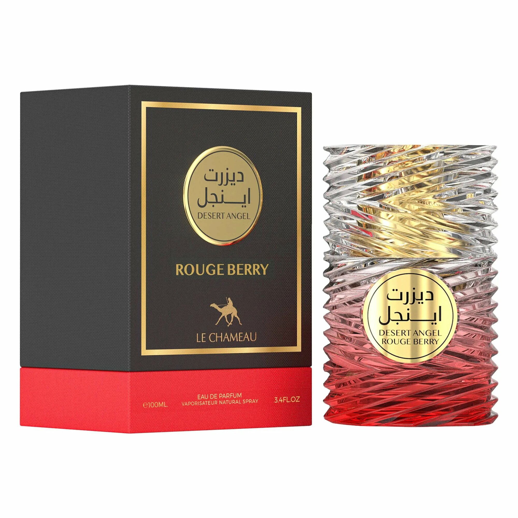 Парфюмерная вода Le Chameau Desert ANGEL ROUGE BERRY 100ml (ч. смор, клубника, сандал) для женщин