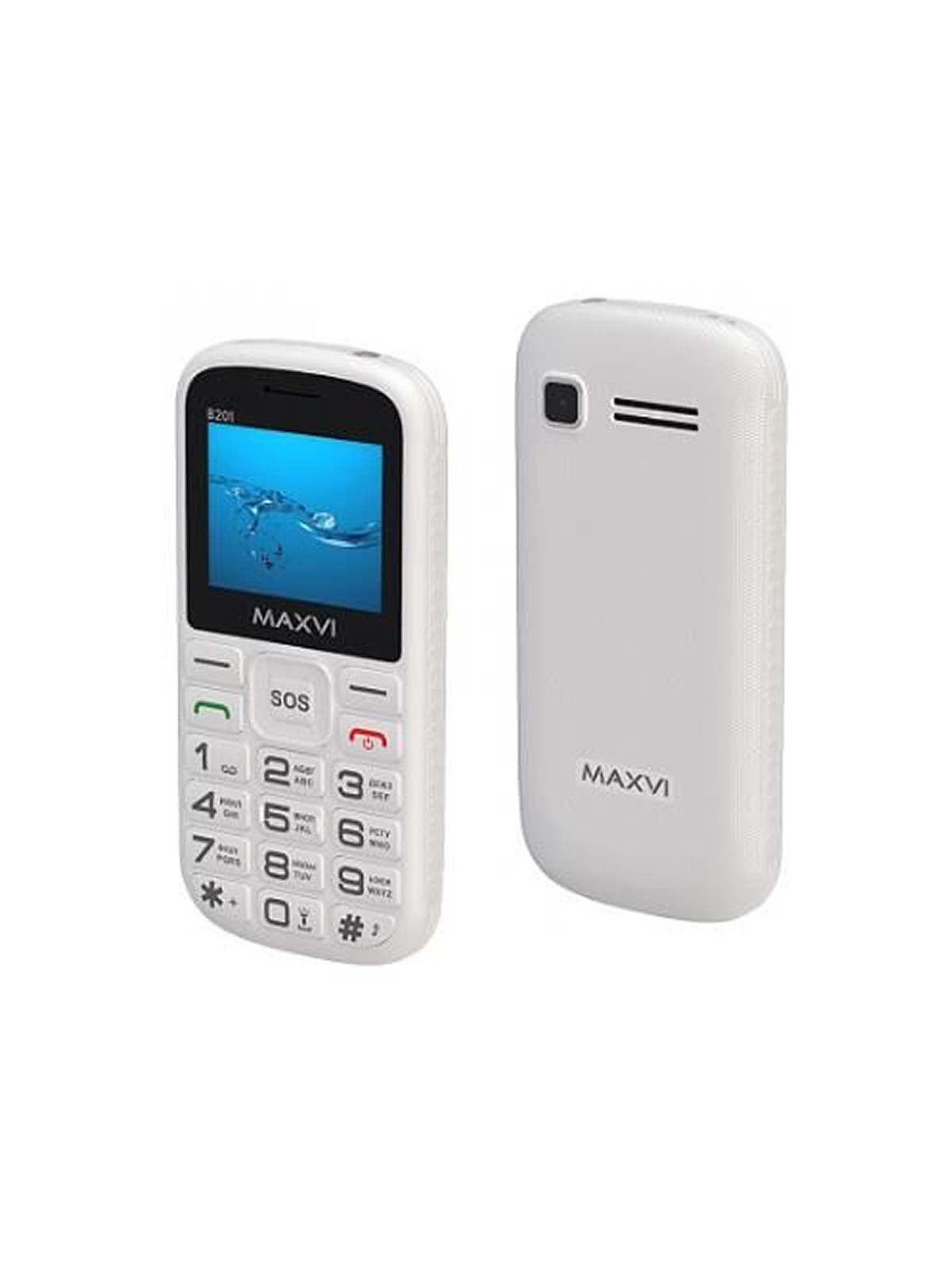 Мобильный телефон MAXVI B201 White