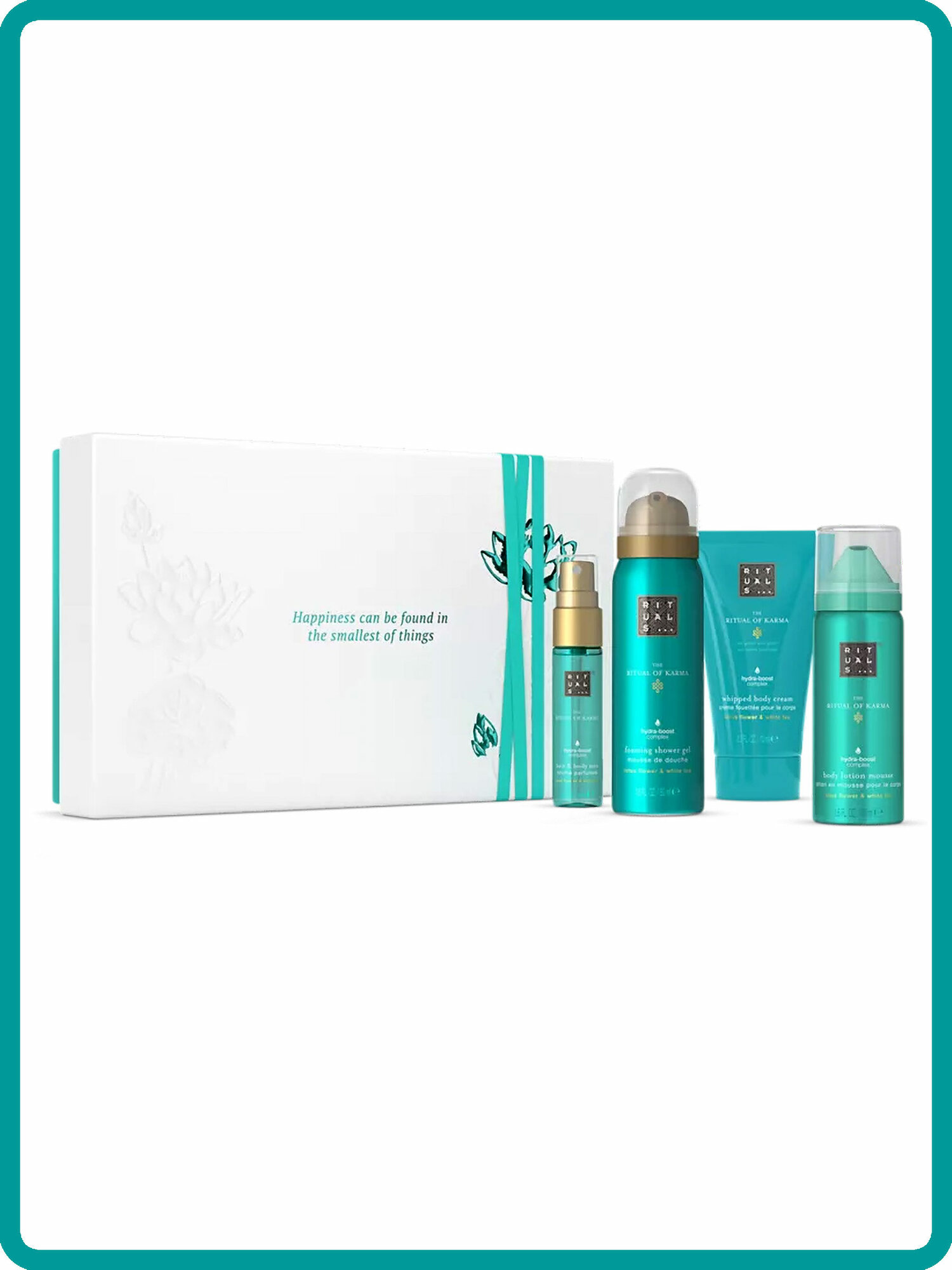 Подарочный набор Rituals Karma цветки лотоса и белый чай, Gift Set S