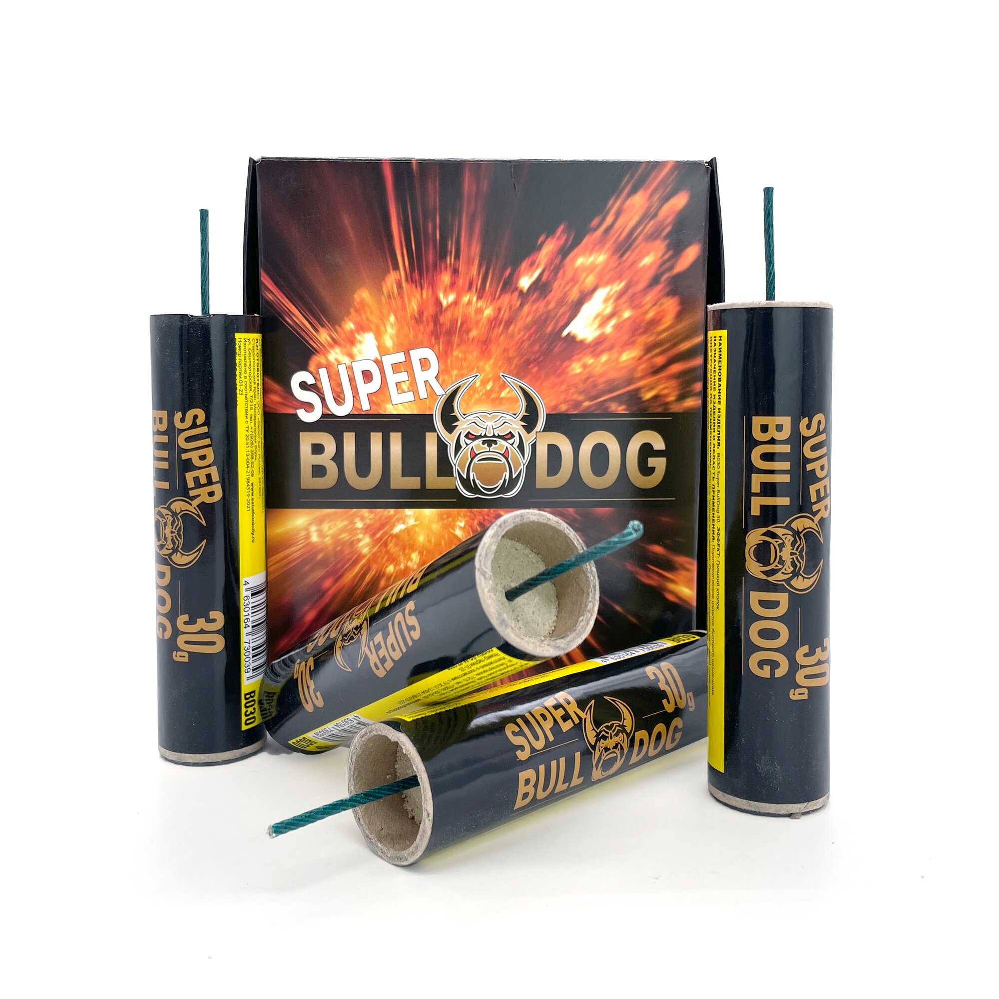 Петарды "SUPER BULL DOG" 4шт