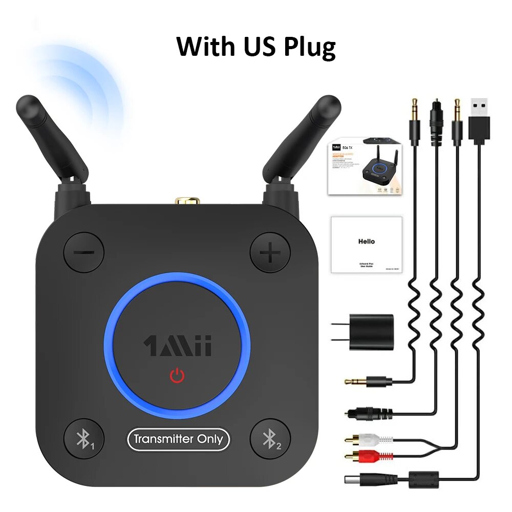 Беспроводной Bluetooth адаптер 1Mii B06TX With US Plug