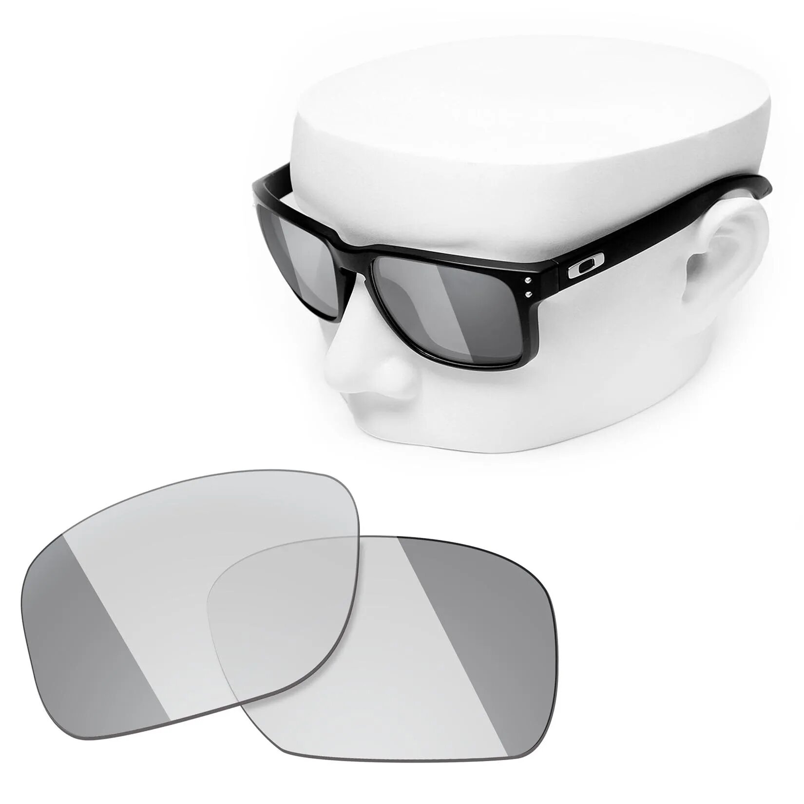 Линзы Oakley Holbrook Mix, Silver Photochromic, Белый