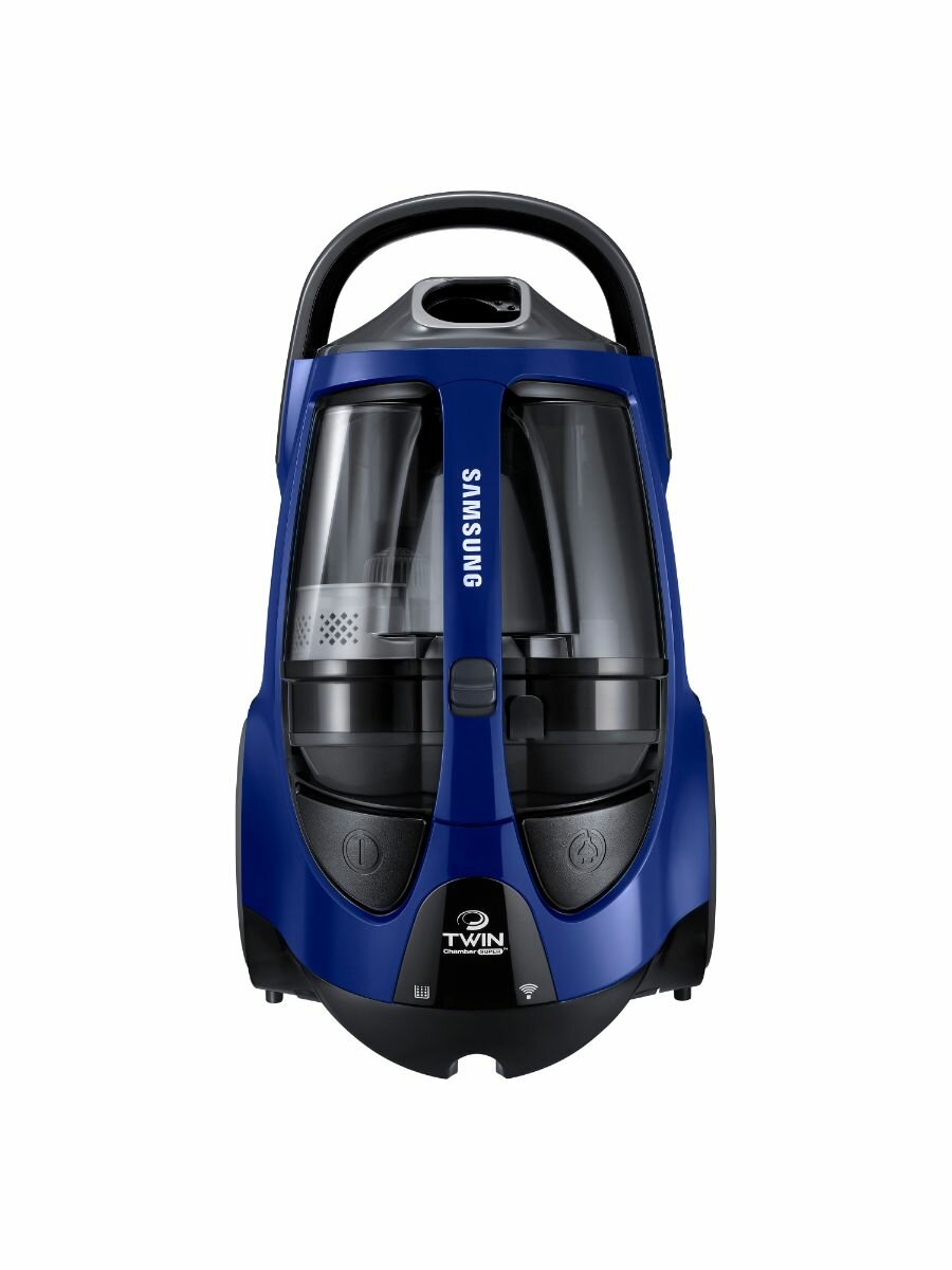 Пылесос Samsung VCC885BH36/XEV, синий, контейнер, 5-ступенчатый фильтр, 2200Вт
