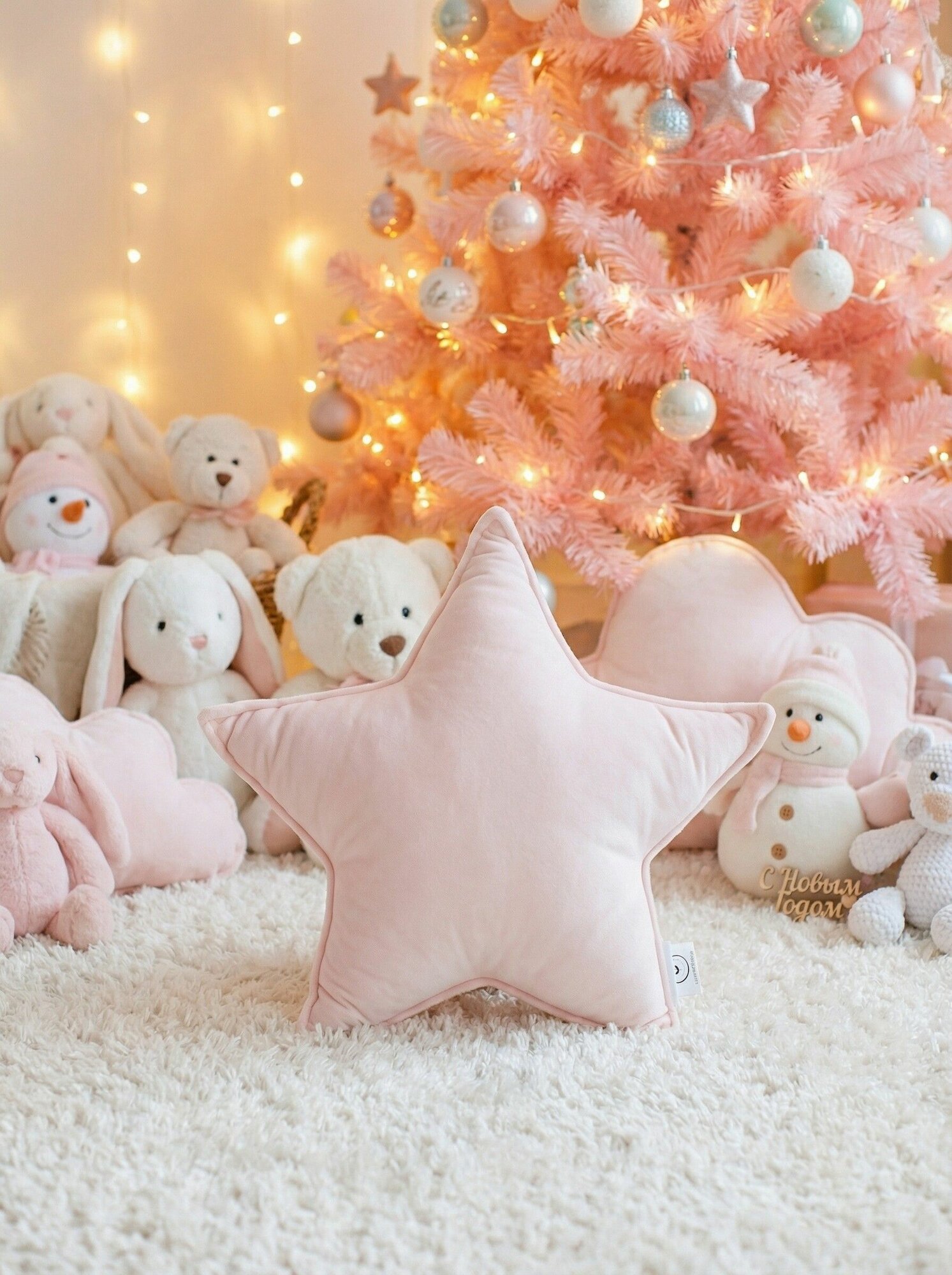 COROCOCO Подушка декоративная COROCOCO Звезда 46х46