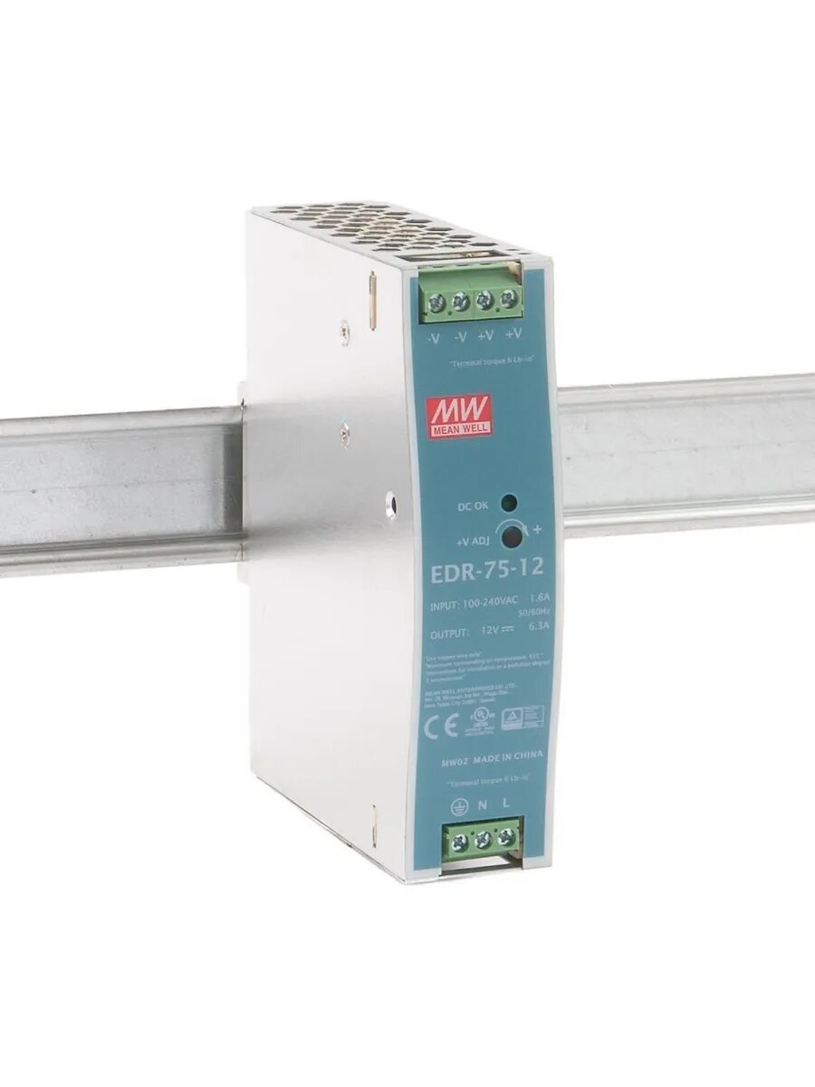 Источник питания AC/DC Mean Well EDR-75-12