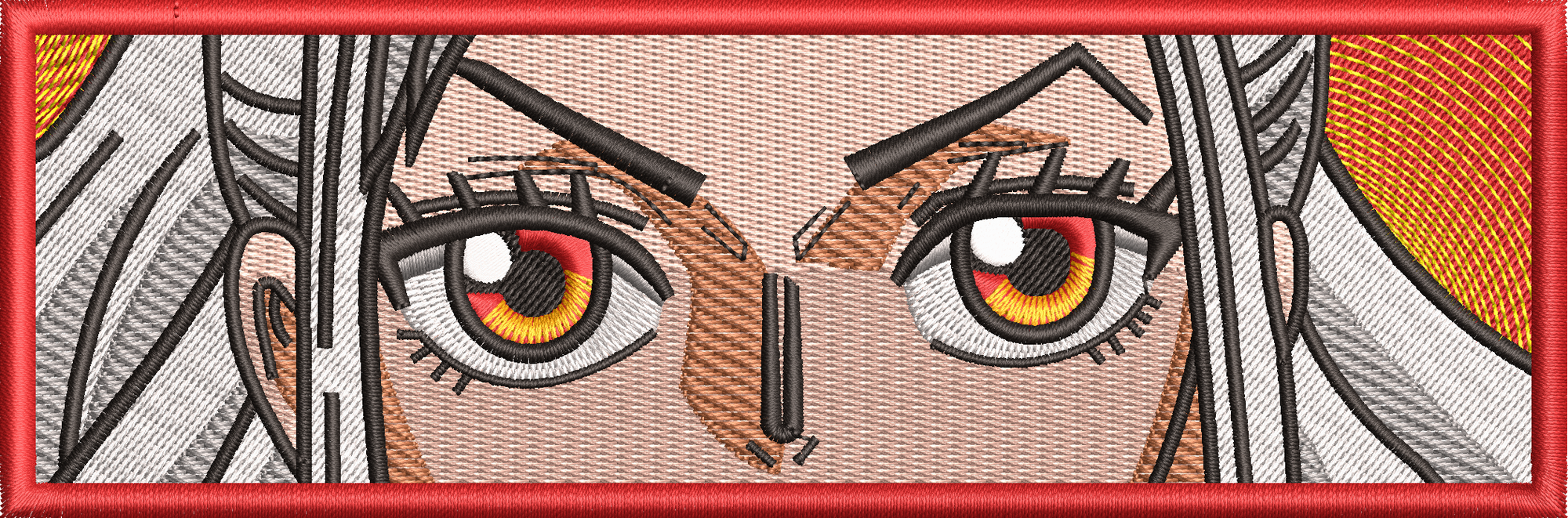 Дизайн машинной вышивки Ямато Эйес, для одежды и аксессуаров, разные форматы