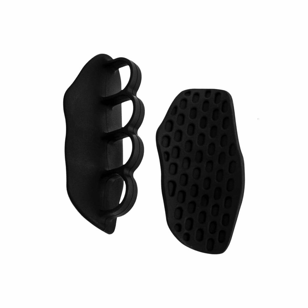 Защитные рукавицы для пауэрлифтинга (2 шт.), Черный