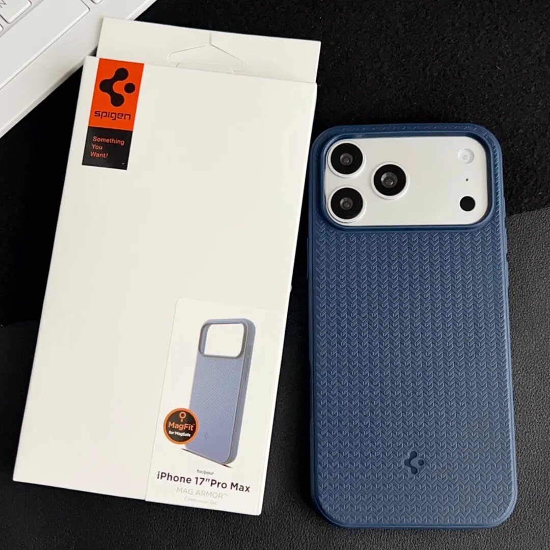 Spigen Liquid Air для iPhone 17 Pro, Blue
