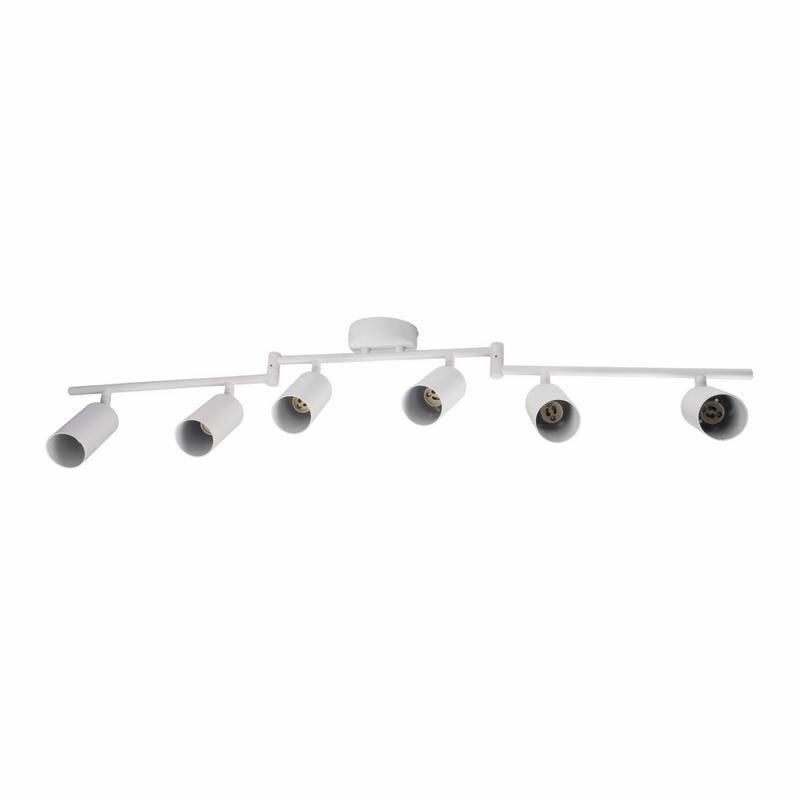 Светильник PCL-0606 6xGU10 IP20 230В WH настен./потолочн. декор. под лампу JazzWay 5066786