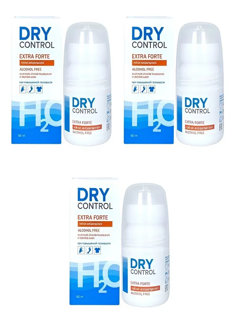 Антиперспирант H2O экстра форте 3 шт