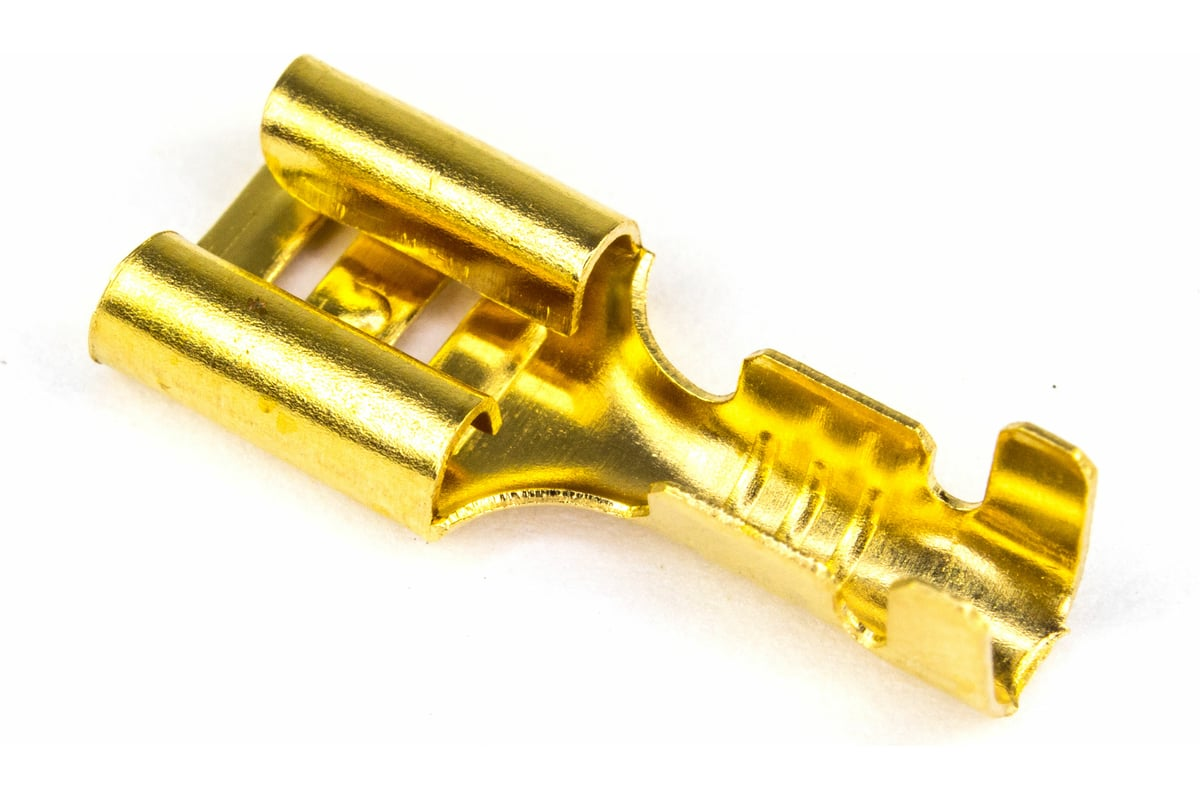 Набор Клемма плоский неизолированный разъем, гнездо 7.7 мм, 1-1.5 мм² (РП-м 1.5-(6.3)) RЕХАNТ (30 шт)