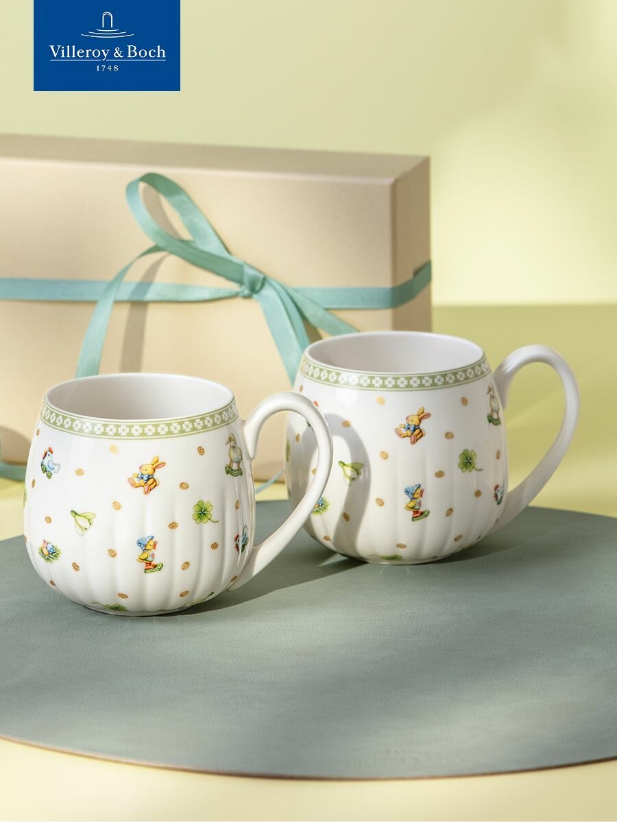 Набор кружек для чая и кофе 360 мл, 2 шт, Easter Delight "Пасхальное наслаждение", Villeroy & Boch, Премиум-Фарфор