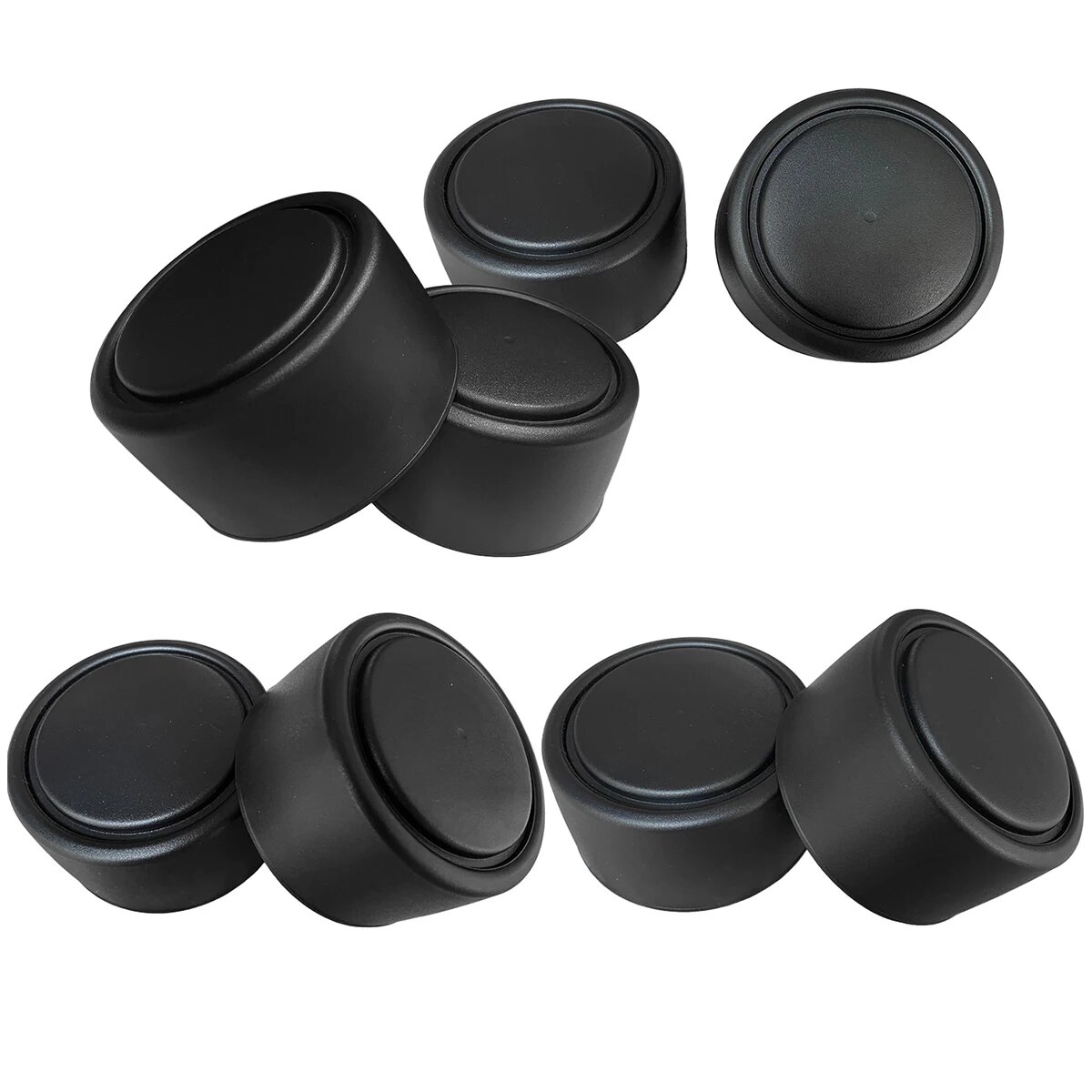 Защитный Колпак На Центральную Ступицу Suzuki Jimny XL GL, Черный, Из АБС-пластика, Для 8Pack