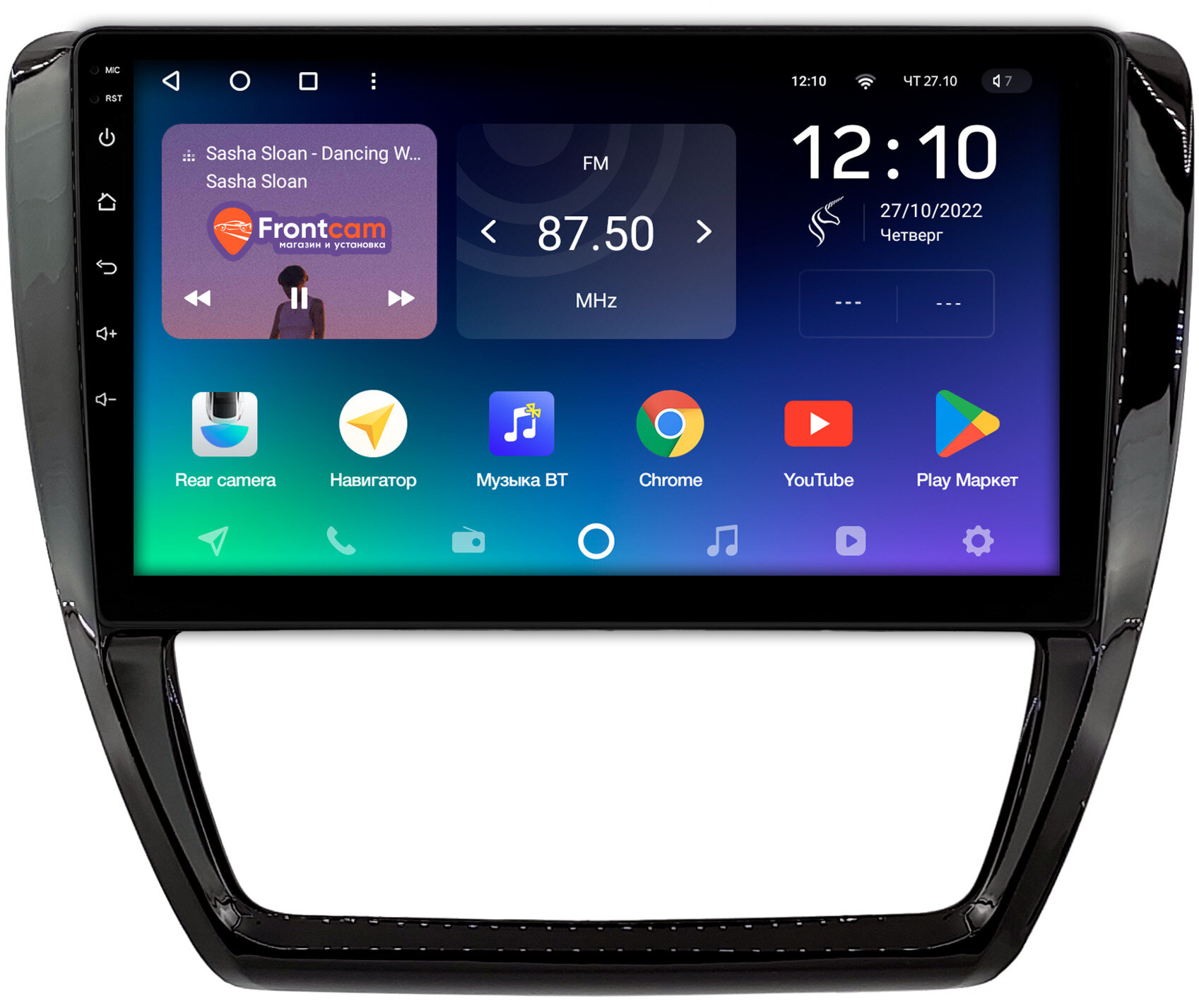 Штатная магнитола Teyes SPRO PLUS 4/32 10" RM-10-043 Volkswagen Jetta 6 2010-2018 (глянец) Android 10 (4G-SIM, DSP, IPS)