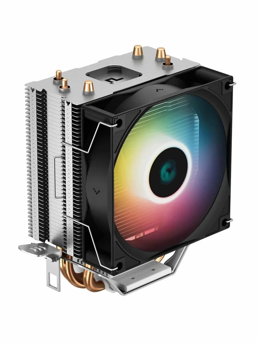 Устройство охлаждения(кулер) Deepcool AG300 LED RGB Soc-AM5/AM4/1200/1700/1851 серебристый 4-pin 18-