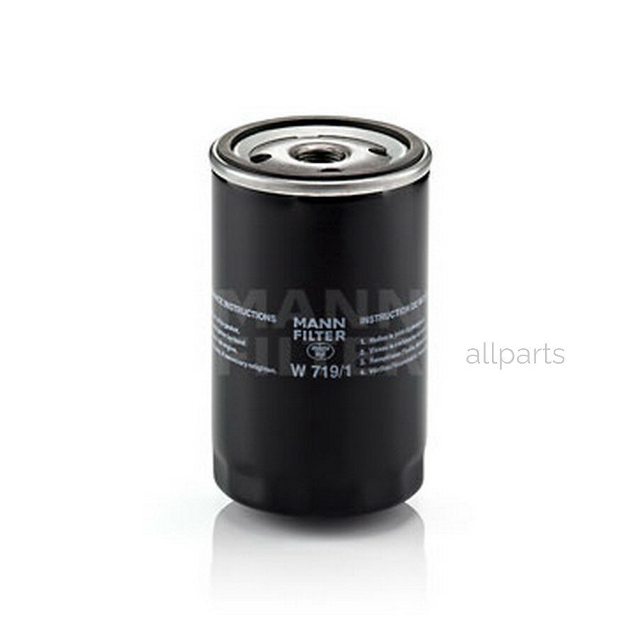 MANN-FILTER W7191 фильтр масляный MANN W719/1