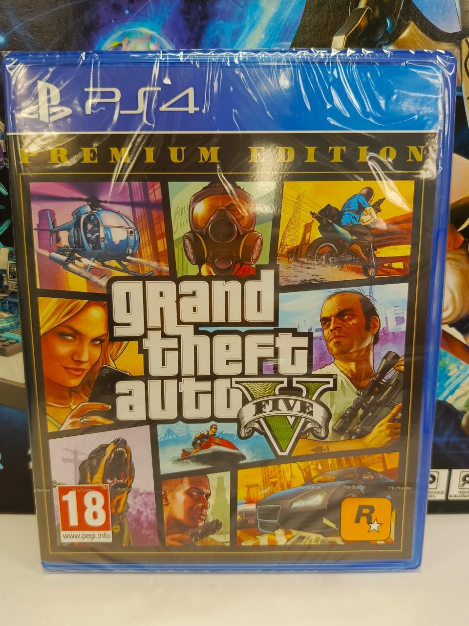 Grand Theft Auto V - Premium Edition [PS4, русские субтитры](SPC)