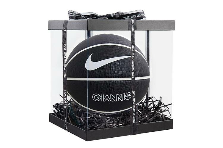Баскетбольный мяч мужской Nike GIANNIS ALL COURT Series, черный, размер 7, искусственная кожа, для тренировок и матчей