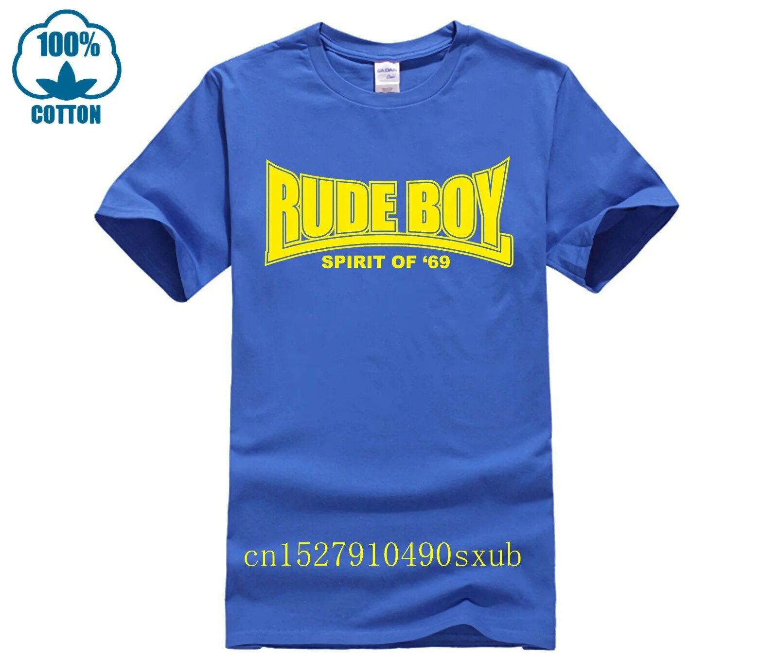 Футболка Rude Boy Spirit of 69, Синий, L