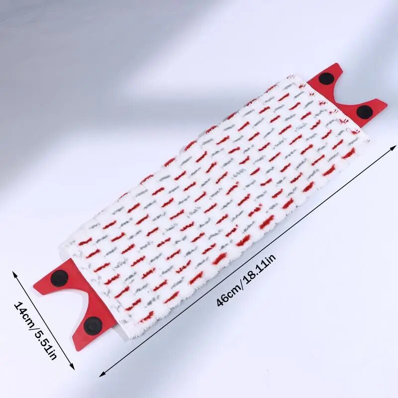 Многоразовые насадки из микрофибры для швабры Vileda UltraMax Красный, A1