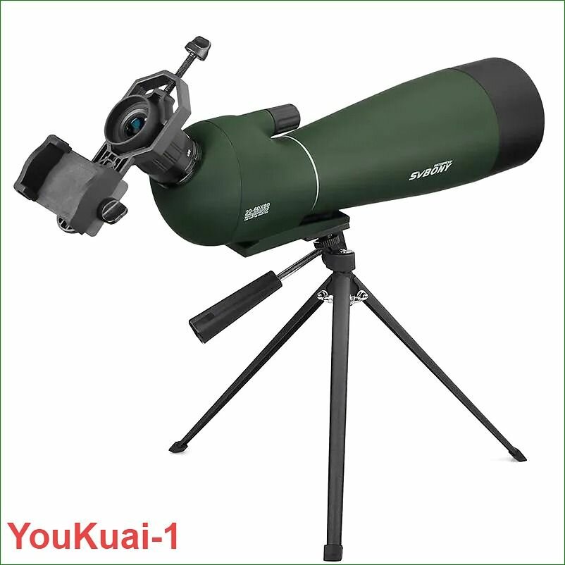SVBONY SV28 25-75x70мм Зрительная Труба с Зумом с Настольным штвтивом и Держателем для телефона