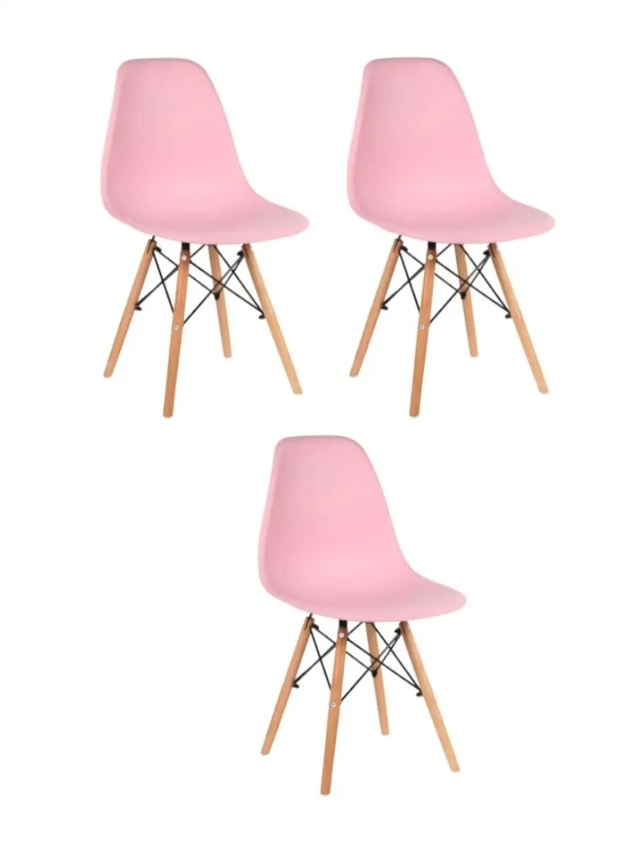 Стулья для кухни со спинкой 3 шт