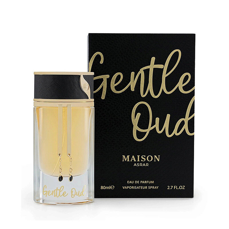 Парфюмерная вода для женщин и мужчин Maison Asrar Gentle Oud 80 мл / Духи Мейзон Асрар Джентл Уд / Нежный уд