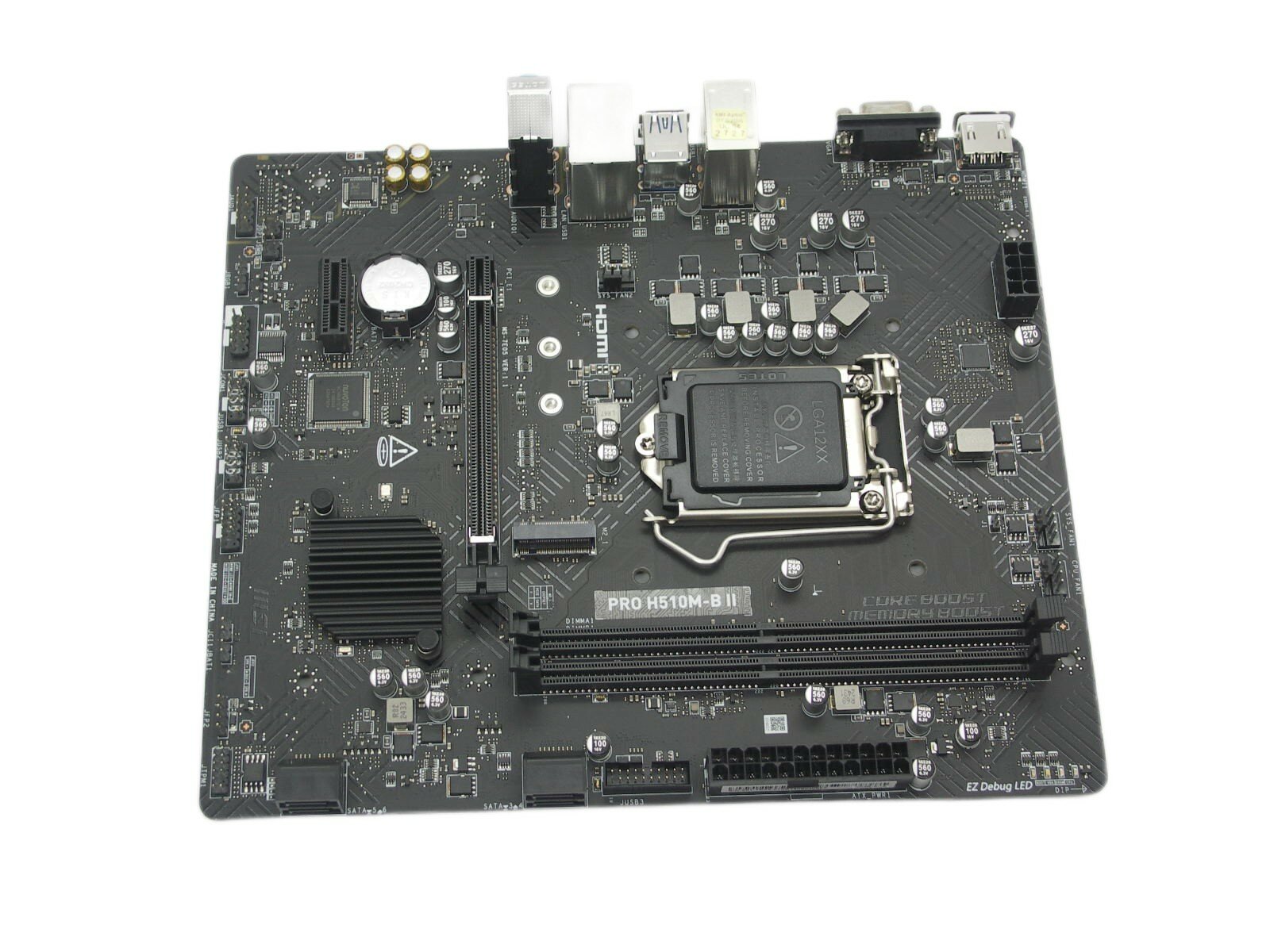 Материнская плата S-1200 MSI PRO-H510M-B-II H470/2DDR4/HDMI/VGA/mATX