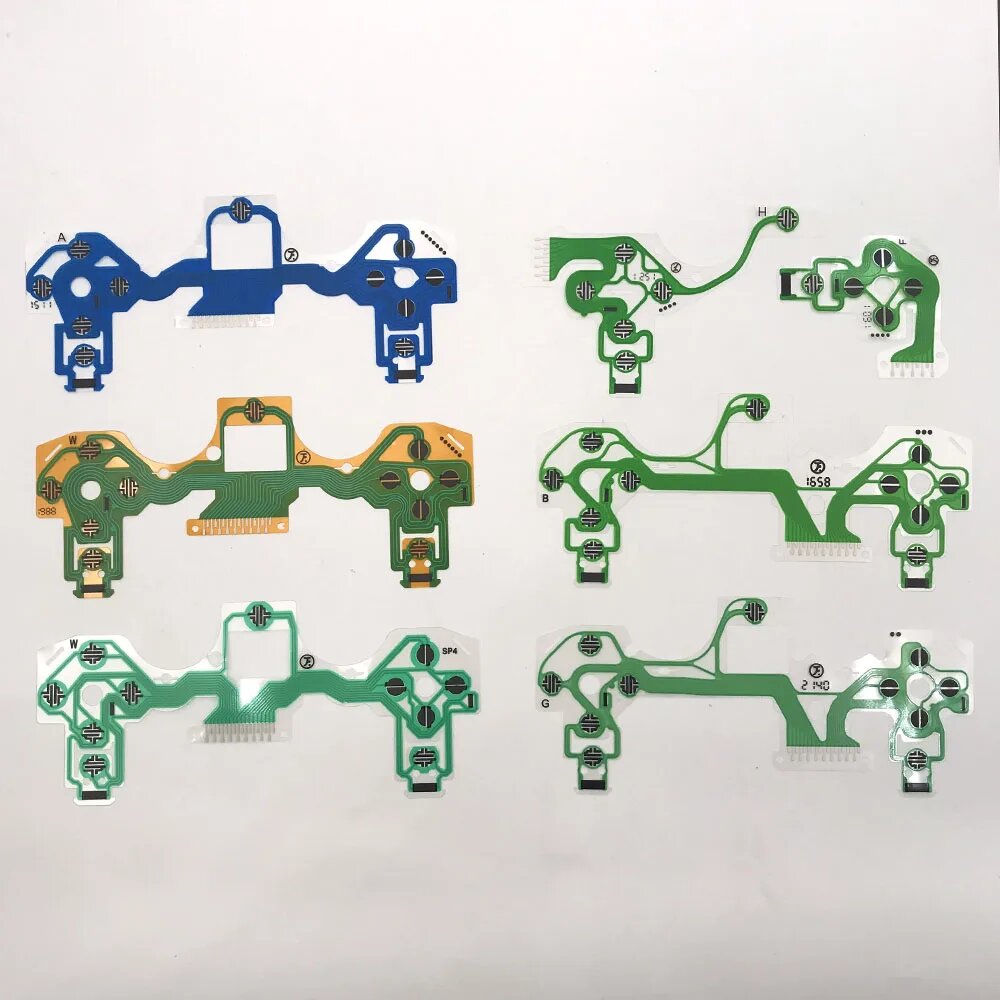 Плоский гибкий кабель для клавиатуры PS4, 100 шт, DANUGZONE Mix Radnom