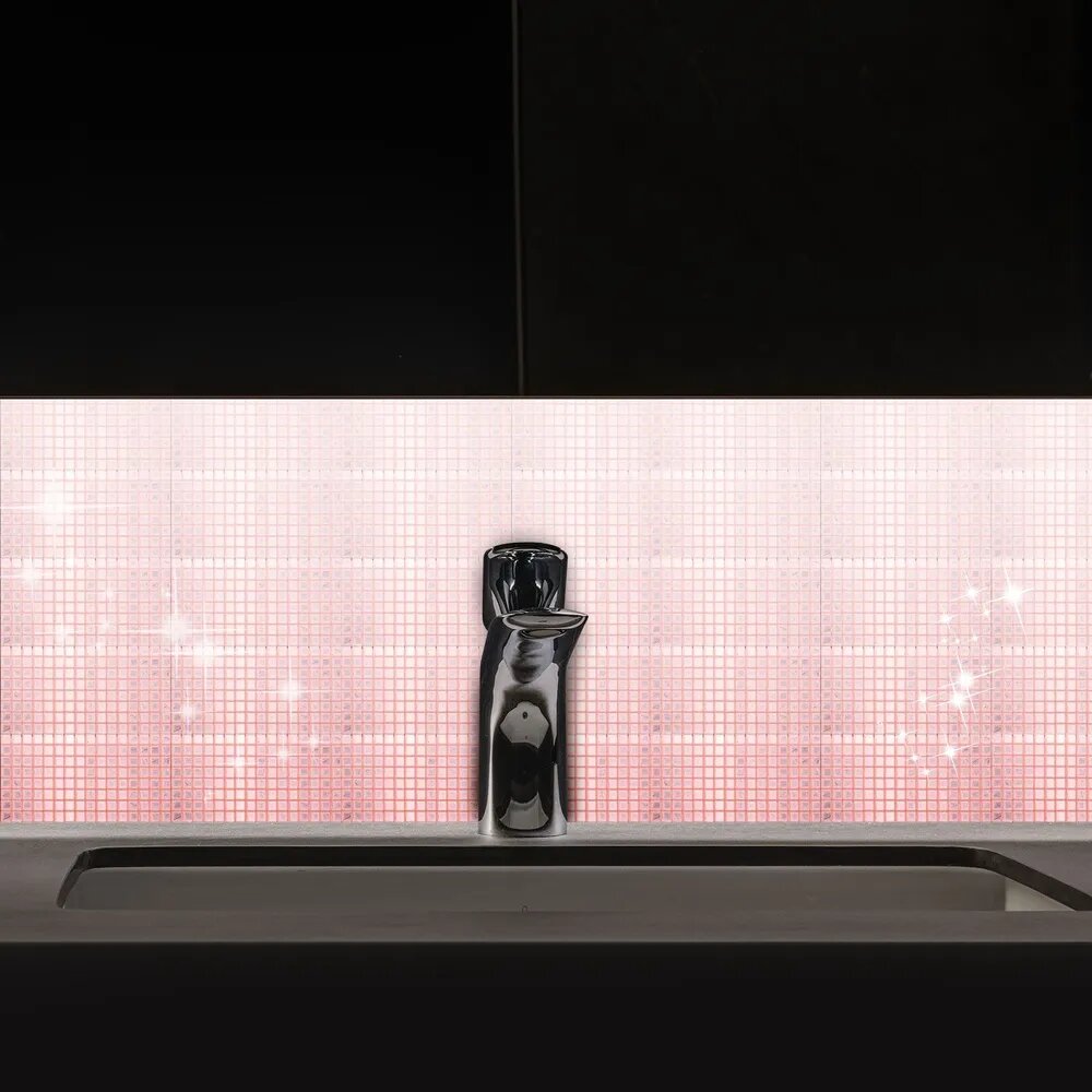 1 Рулон Зеркального Стикера, Из Акрила, Для Diy Оформления