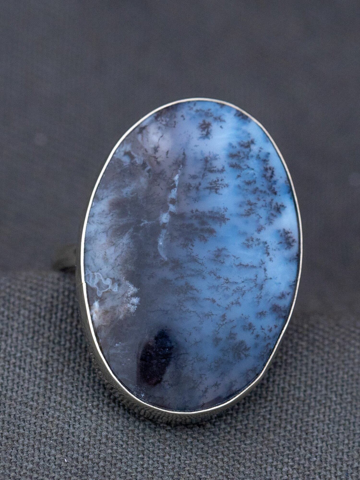 Кольцо, агат