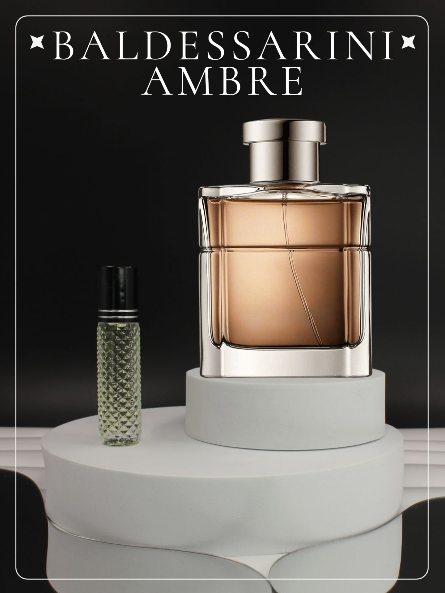 Perfum Secrets; Духи масляные Baldessarini Ambre; Балдессарини Амбре роллер 8 мл