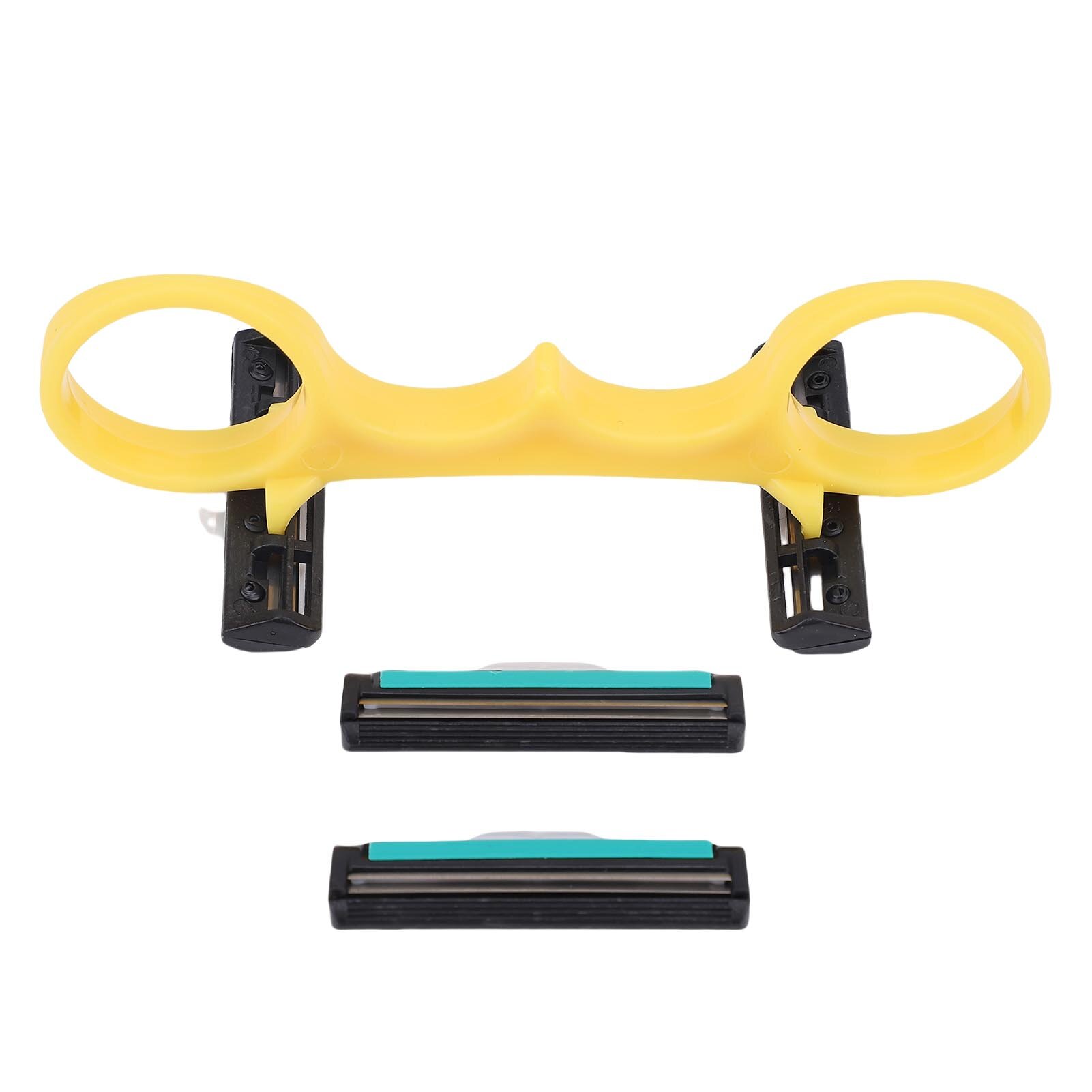 Машинка для стрижки волос с двойной головкой, ручная машинка для стрижки волос, триммер для ухода за лысыми волосами, набор для мужчин