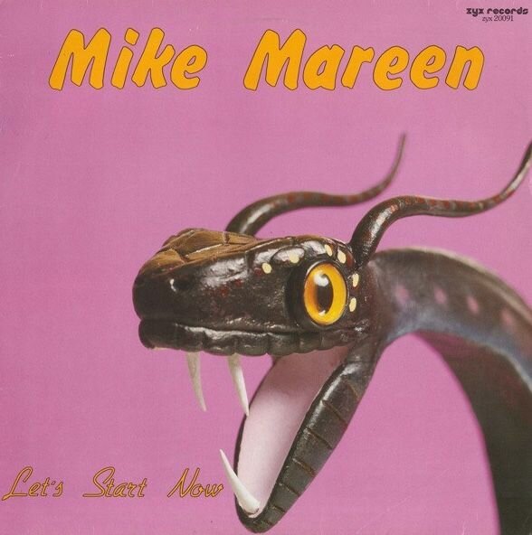 Виниловая пластинка Mike Mareen LP -Let's Start Now Germany 1987 mint-mint- (редкая пластинка в редком отличном состоянии)