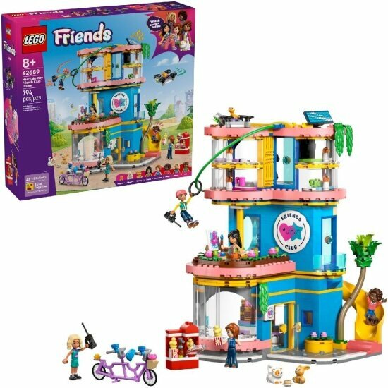 Конструктор Lego Friends 42689 Клубный дом Хартлейк-Сити