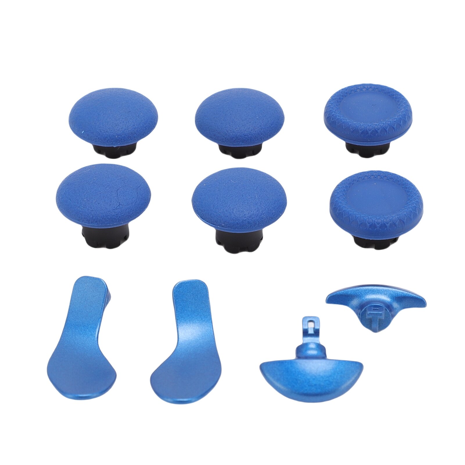 Game Controller Grip и Paddle 6 замены пальца ручки 2 рычага и 2 половины купола Back Blue