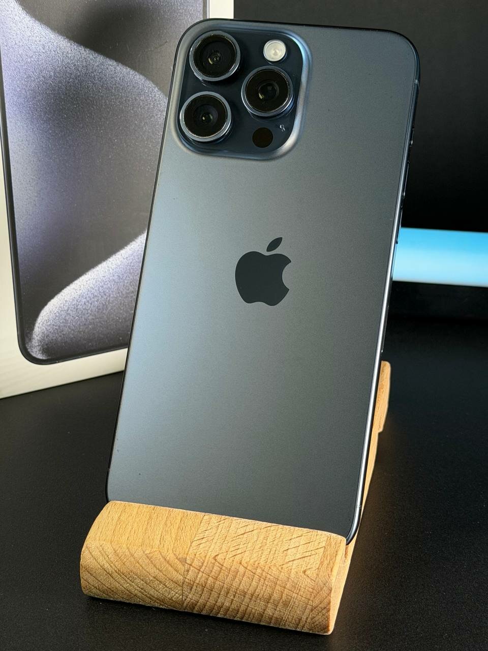 Смартфон Apple iPhone 15 Pro Max, 256gb, Blue Titanium, J, nano SIM + eSIM