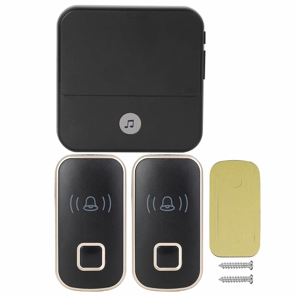 Беспроводной звонок 110 дБ, дальность 300 м, для пожилых и глухих людей