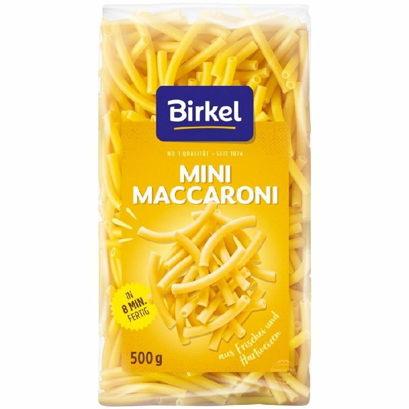 Макароны BIRKEL Mini-Maccaroni Мини макароны 500г